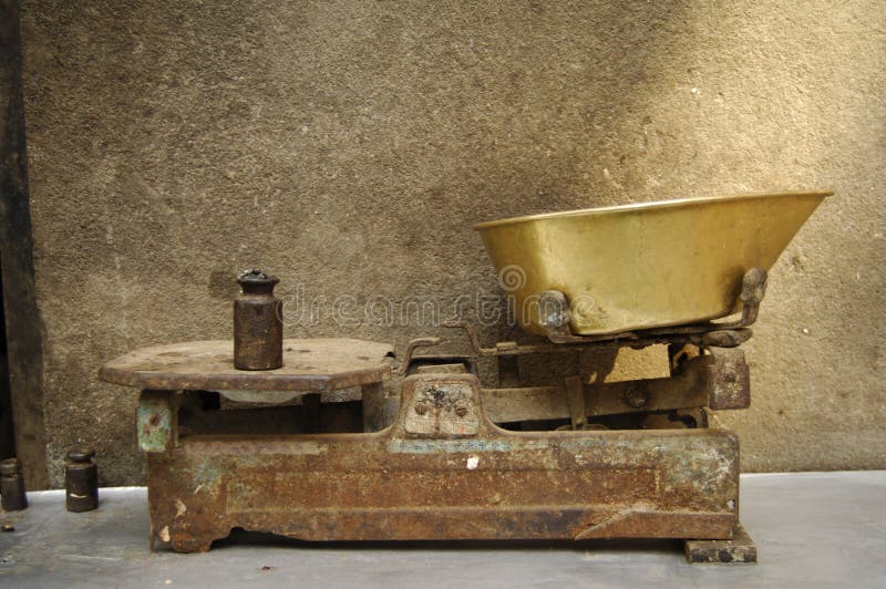 A scale for weight stock photo. Image of balance, scale - 27612404