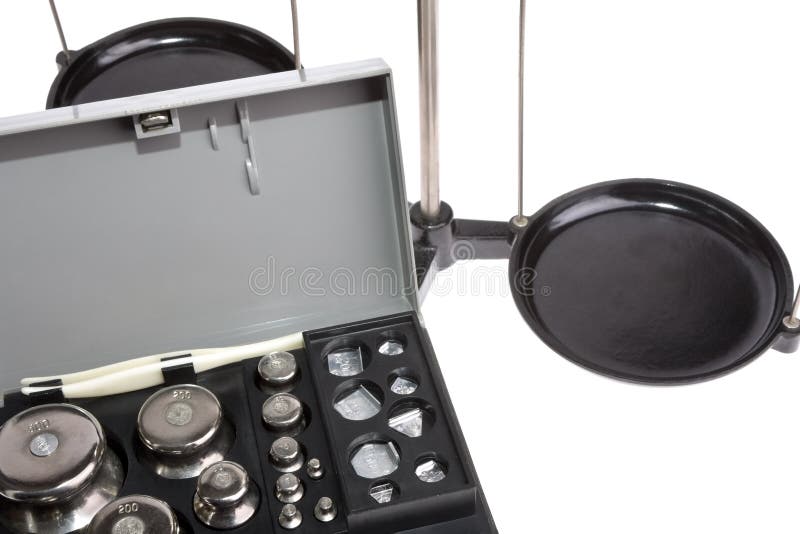 Scale weights stock image. Image of units, scale, equipment - 13466131