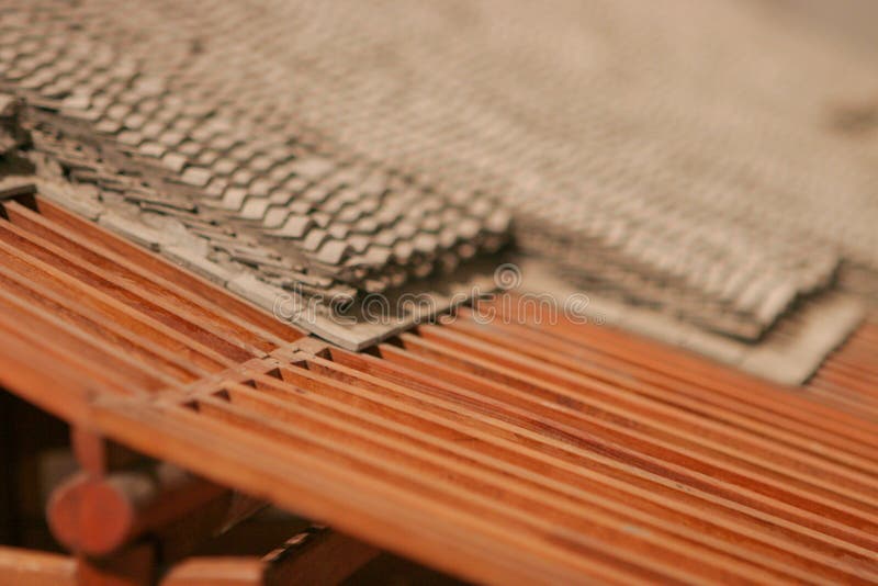 The Scale of Wood House at Display 29 May 2005 Stock Photo - Image of ...