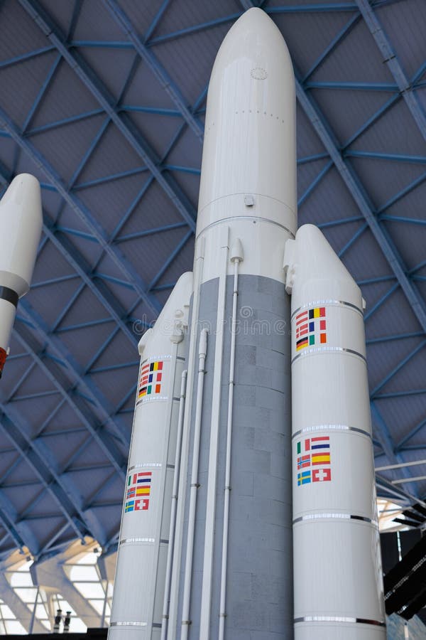 Scaled Down Model of a Space Rocket Editorial Photography - Image of ...