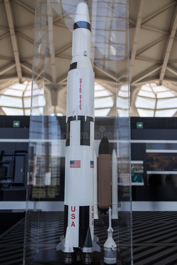 Scaled Down Model of a Space Rocket Stock Photo - Image of retro ...