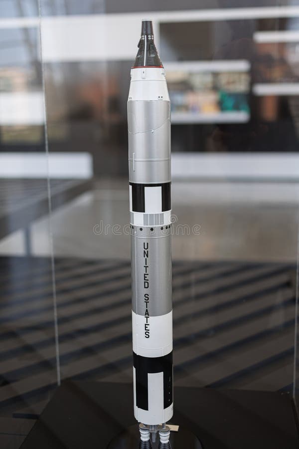 Scaled Down Model of a Space Rocket Stock Image - Image of power ...
