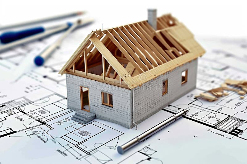 Scaled Replica House with Digital Schematics, Redesign Plans, Workshop ...