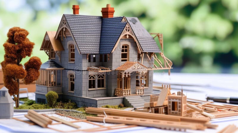 Scaled Replica House with Digital Schematics, Redesign Plans, Workshop ...