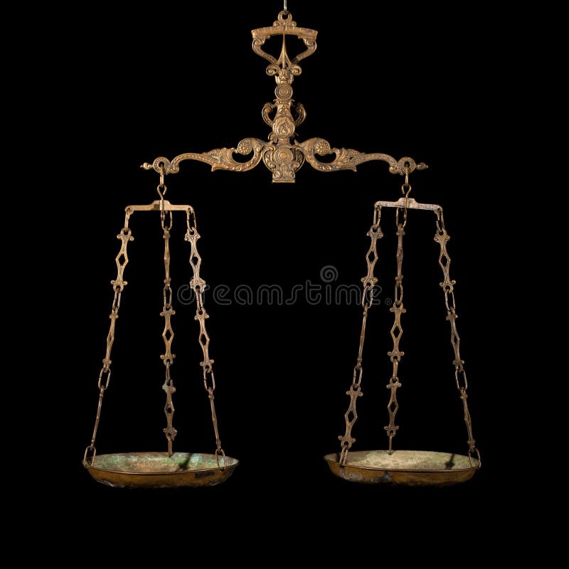 Balance scales stock image. Image of unbalance, judge - 100743131