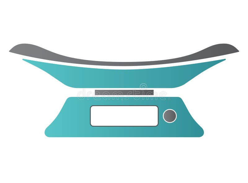 Scales for Babies. Vector Illustration. Icon Stock Vector ...