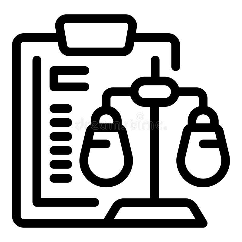 Scales Balancing Light Bulbs Representing Ideas on Clipboard for ...