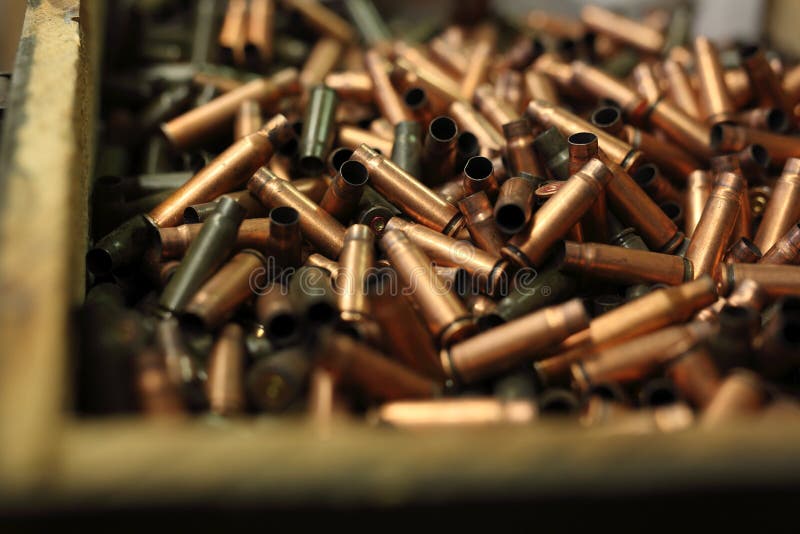 The Scales on the Cartridges Stock Photo - Image of missile, cartridges ...