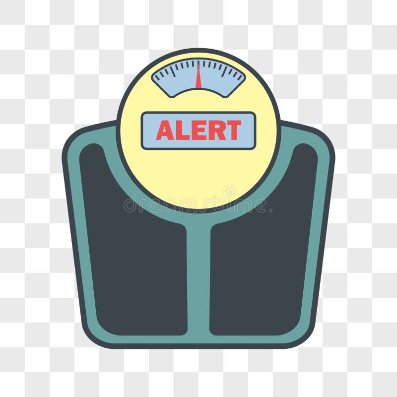 Scales Dial on Transparent Background. Vector Stock Vector ...