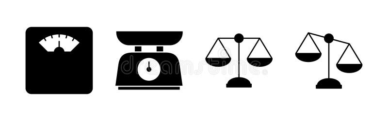 Scales Icon . Law Scale Icon. Scales Vector Icon. Justice Stock Vector ...