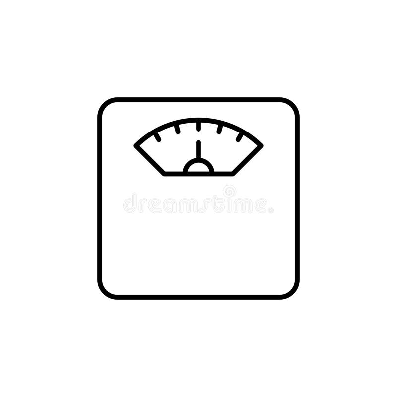 Scales Icon . Weight Scale Icon Stock Vector - Illustration of vector ...