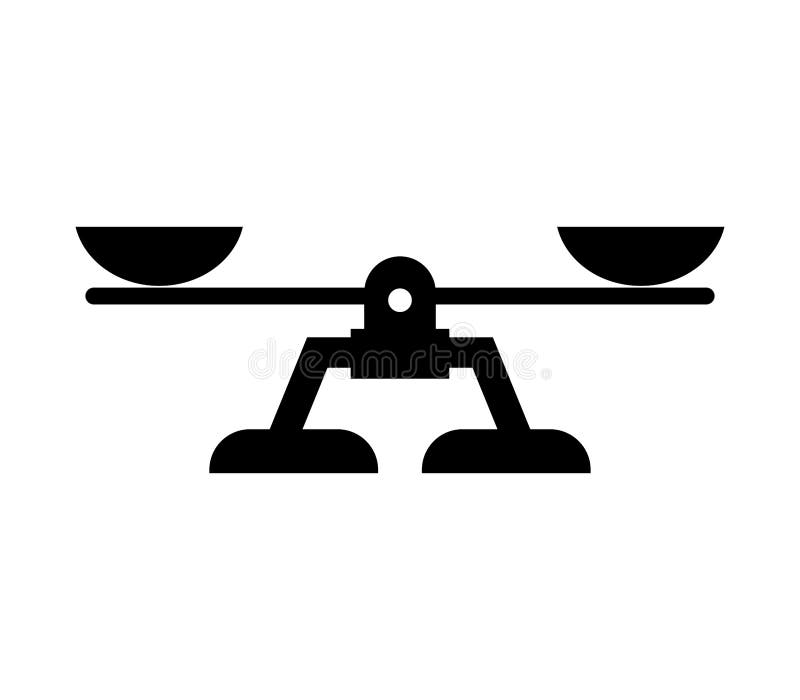 Scales icon stock illustration. Illustration of blue - 113320042