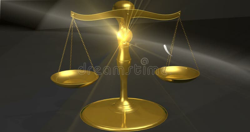 Scales of Justice Femida and Law. Statue of Lady Justice Stock Video ...