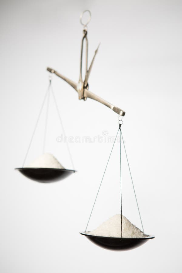 Scales out of balance stock photo. Image of religious - 33584808