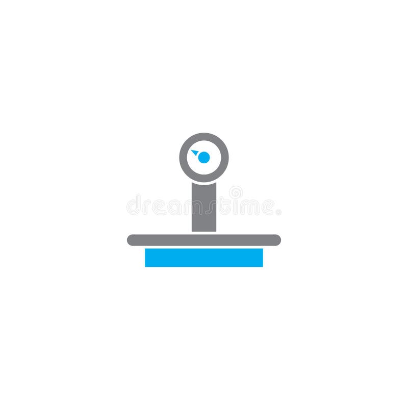 Scales Related Icon on Background for Graphic and Web Design. Creative ...
