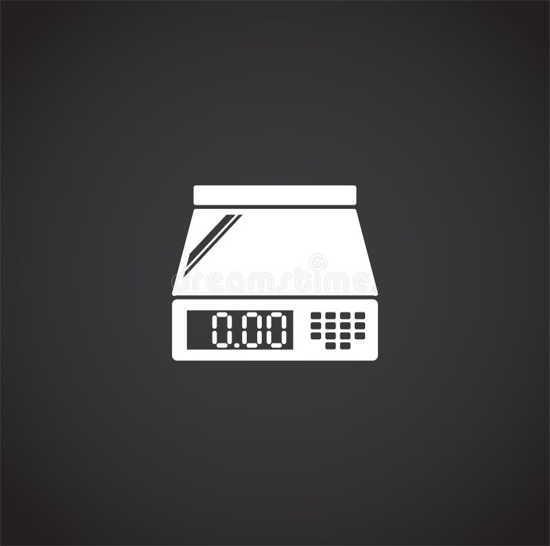 Scales Related Icon on Background for Graphic and Web Design. Creative ...
