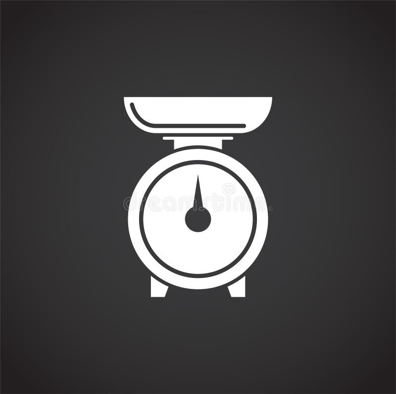 Scales Related Icon on Background for Graphic and Web Design. Creative ...