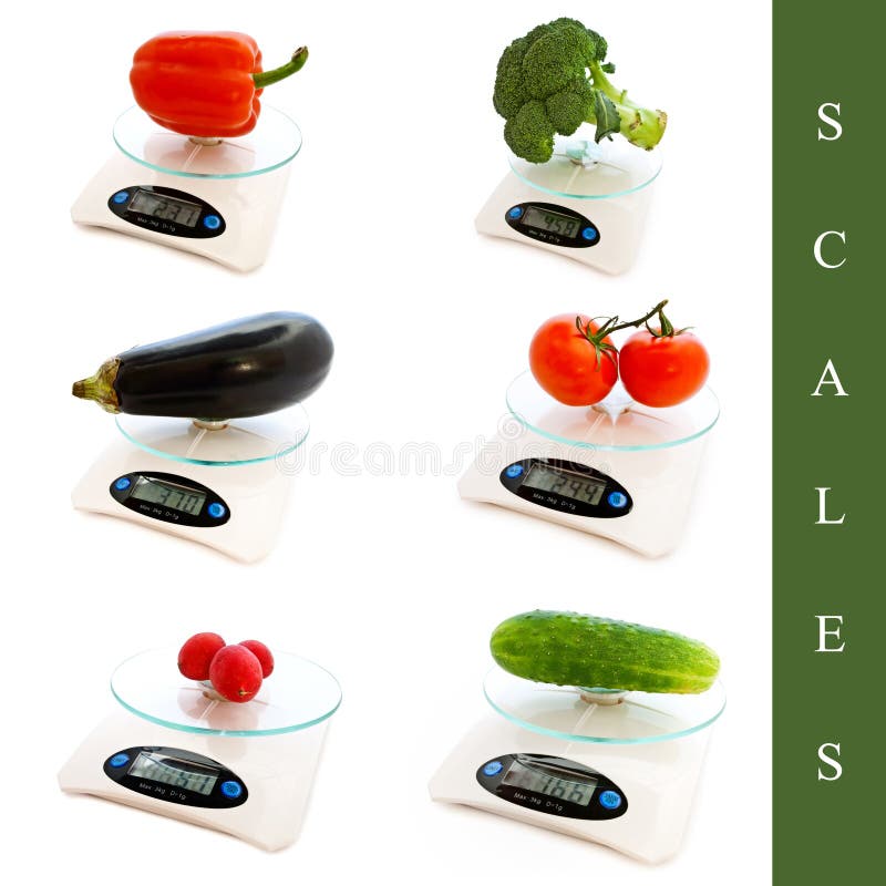 Scales set stock photo. Image of products, overweight - 13743716