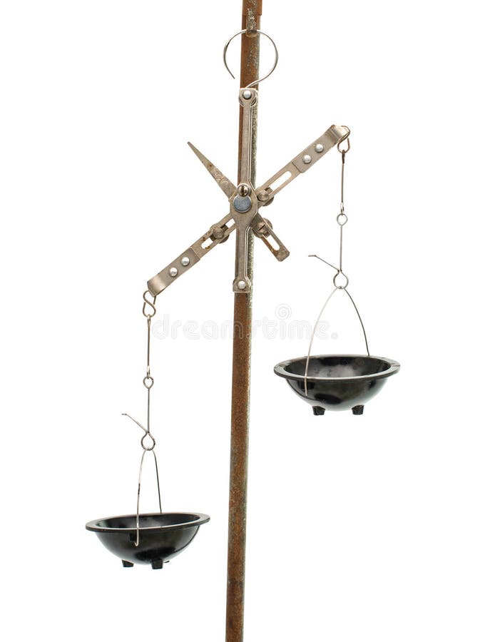 Old laboratory scales stock photo. Image of medical, science - 18774798