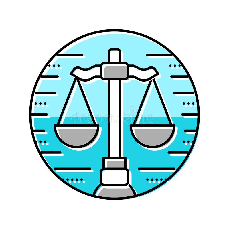 Scales Zodiac Color Icon Vector Illustration Stock Vector ... Scales Zodiac Color Icon Vector Illustration Stock Vector ...