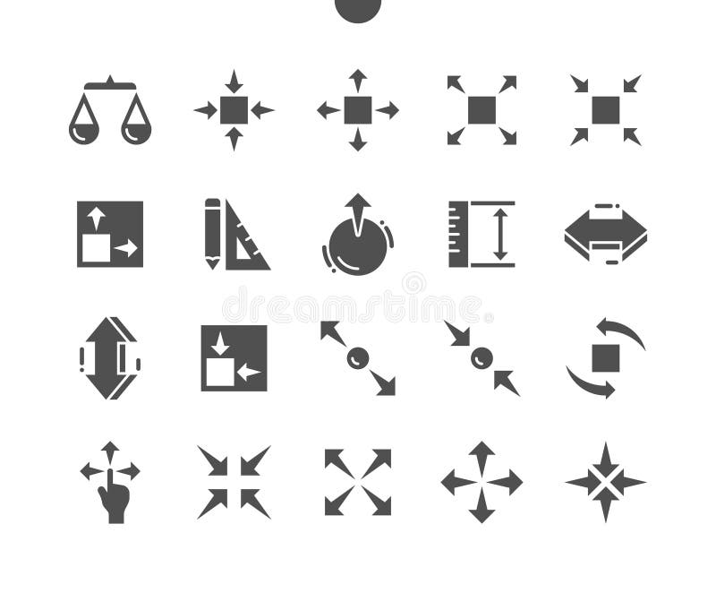 Scaling Arrow Stock Illustrations – 460 Scaling Arrow Stock Illustrations, Vectors & Clipart ...