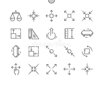 Scaling Arrow Stock Illustrations – 220 Scaling Arrow Stock Illustrations, Vectors & Clipart ...