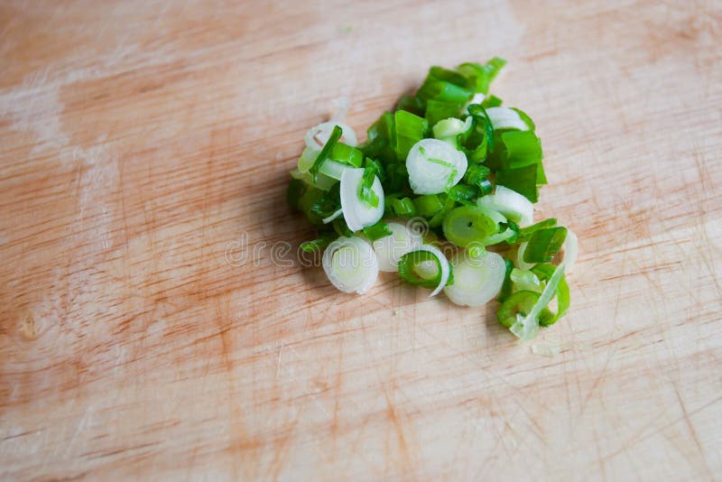 Scallion stock photo. Image of slice, chop, slate, ingredient - 17297498