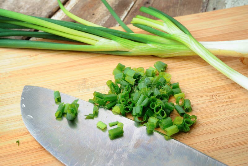 Scallions stock image. Image of scallions, freshness - 42239475