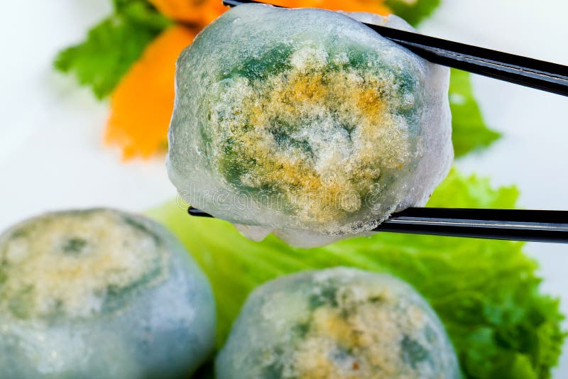 Scallop and Chive Dumpling Dim Sum Stock Image - Image of cuisine ...