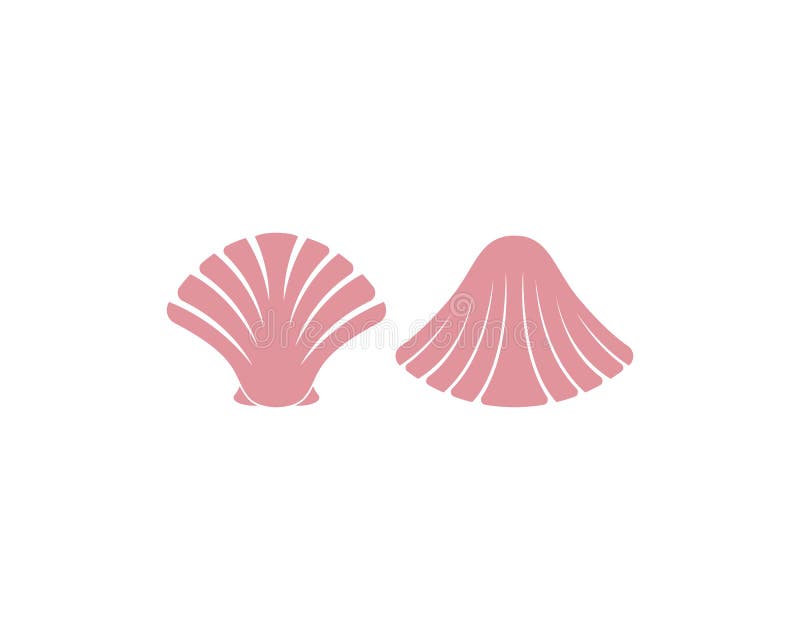 Scallop Logo Template Vector Icon Illustartion Stock Illustration ...