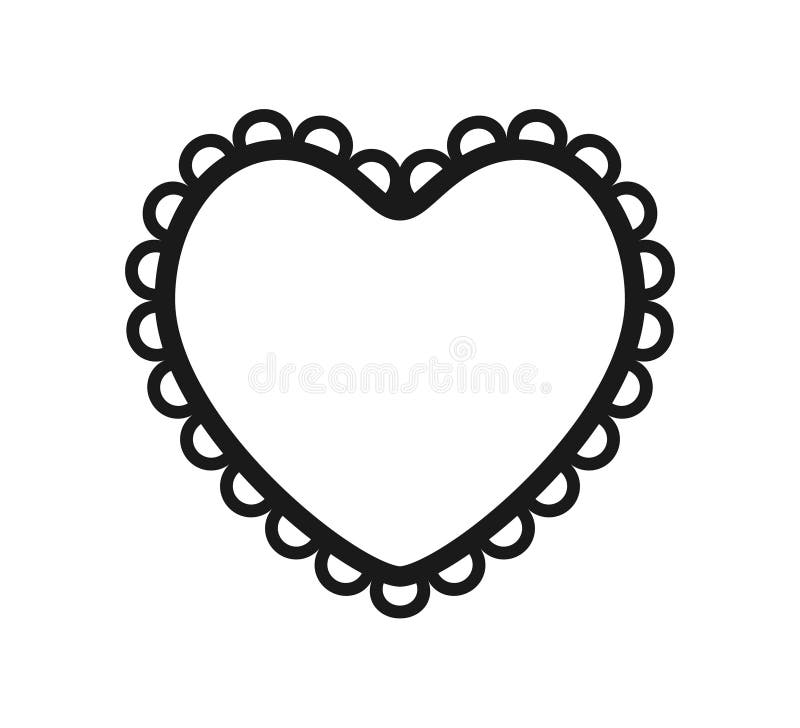 Scalloped Edge Seamless Brush Strokes Set. Simple Scalloped Border ... Scalloped Edge Seamless Brush Strokes Set. Simple Scalloped Border ...