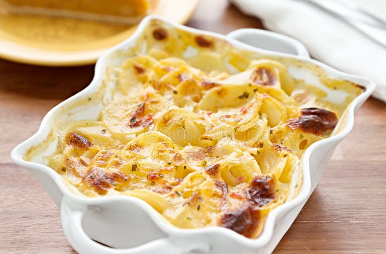 350 Recipe Scalloped Potatoes No Cheese Stock Photos - Free & Royalty ...