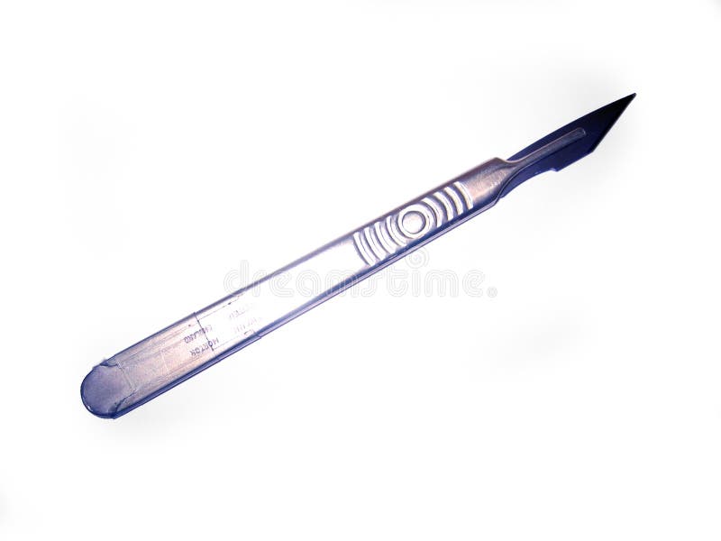 Surgical Scalpel stock image. Image of instrument, surgery - 5291187
