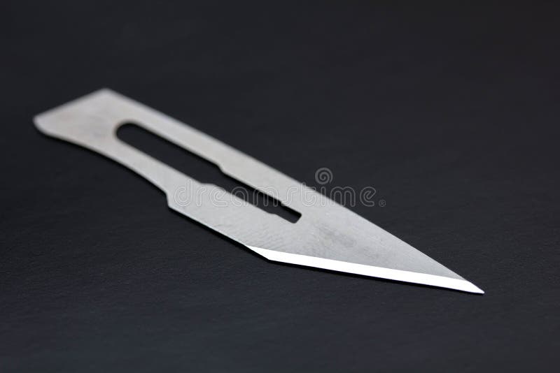 Surgeon s Scalpel stock image. Image of cosmetic, physician - 4150239