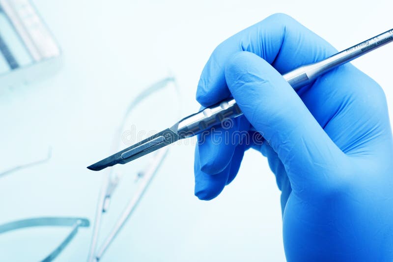 Scalpel stock photo. Image of hospital, cure, blade, instrument - 10979392