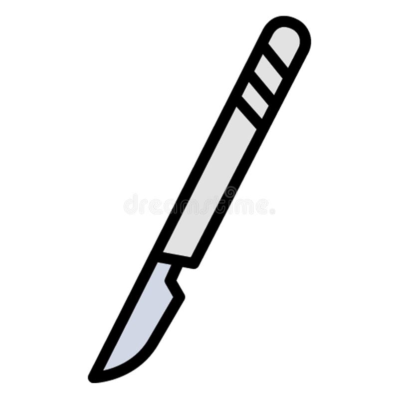 Scalpel Isolated Vector Icon Which Can Be Easily Modified or Edit Stock ...