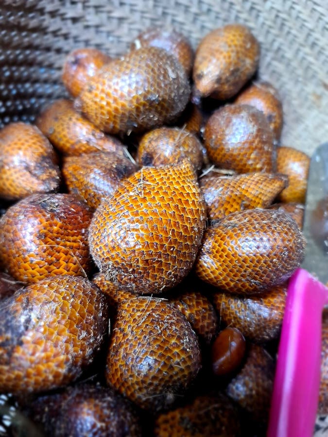 A Scaly Fruit Like a Fish. Delicious. Fruit Stock Photo - Image of ...