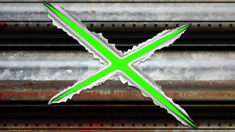 Scratch Marks that Appear on the Metal Floor. Stock Video - Video of ...