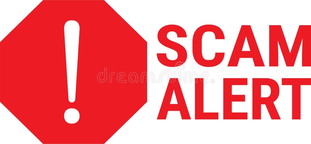 Scam Alert Circle Sign Stock Illustrations – 102 Scam Alert Circle Sign ...