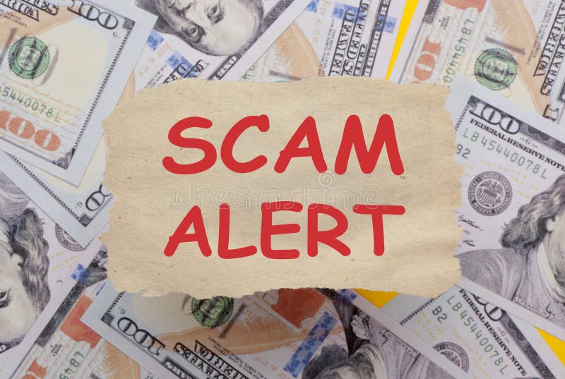 Scam Alert Concept stock image. Image of hack, crime - 205445561