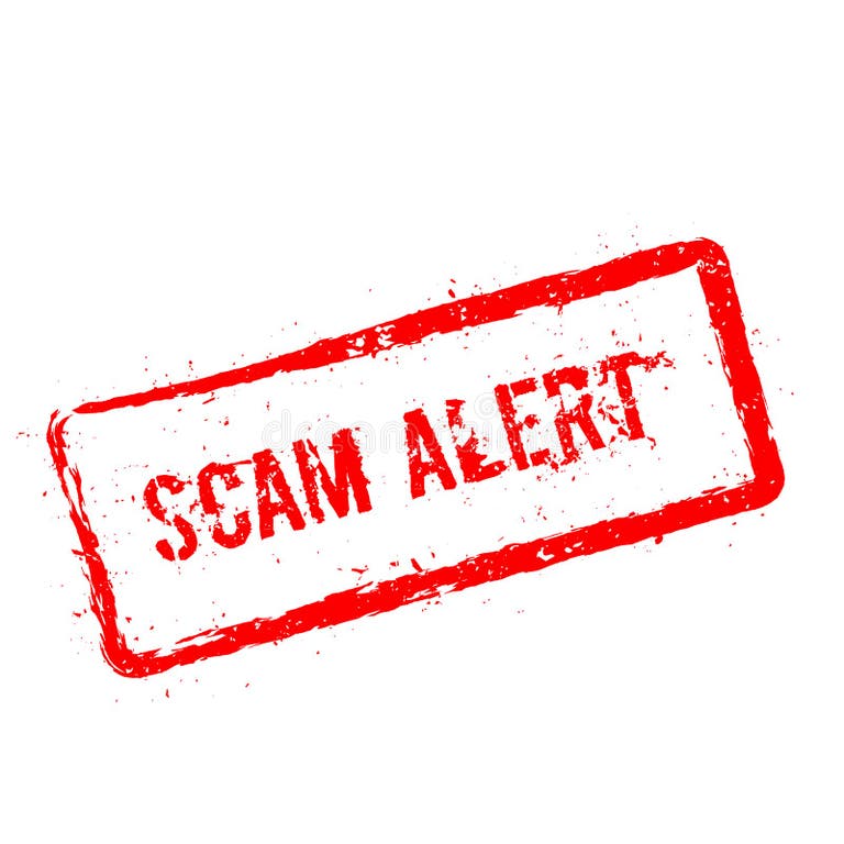 Scam Alert Red Text Stamp Stock Illustrations – 177 Scam Alert Red Text ...