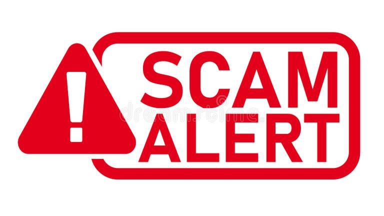 Scam Alert Red Text Stamp Stock Illustrations – 177 Scam Alert Red Text ...