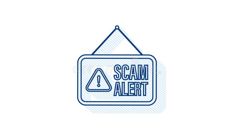 Scam Alert Shadow. Hacker Attack and Web Security Concept, Phishing ...
