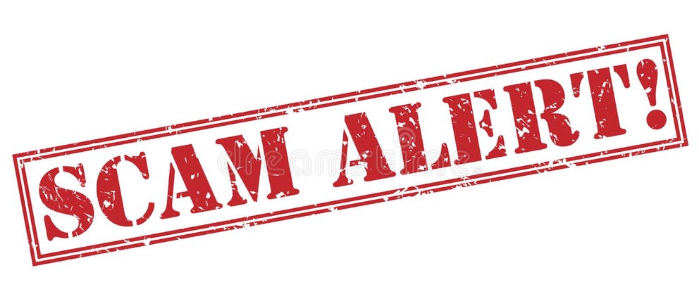 Scam Alert Red Background Stock Illustrations – 876 Scam Alert Red ...