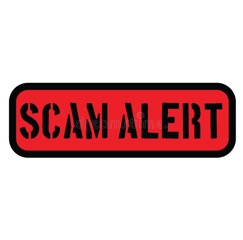 Scam Alert White Background Stock Illustrations – 581 Scam Alert White ...
