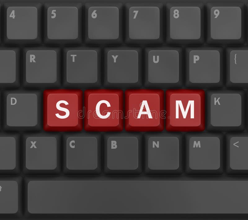 Scam stock photo. Image of keyboard, communication, hustle - 74014794
