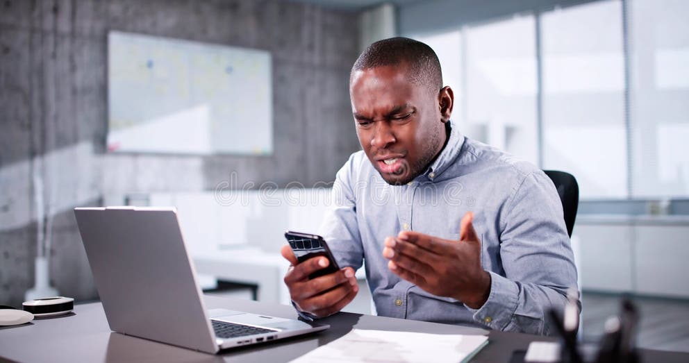 Scam Message. Email Text Mistake Fail Stock Image - Image of text ...