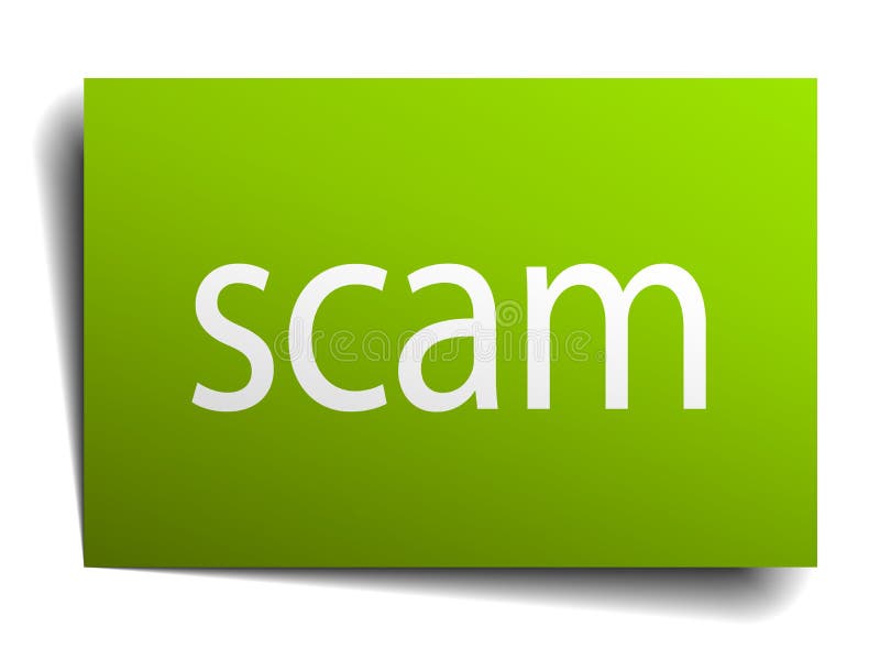 Scam Red Square Rubber Seal Stamp Stock Vector - Illustration of scam ...