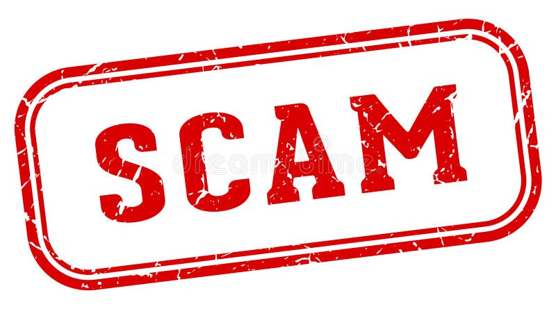 Scam stock vector. Illustration of focus, sign, blur - 147623776