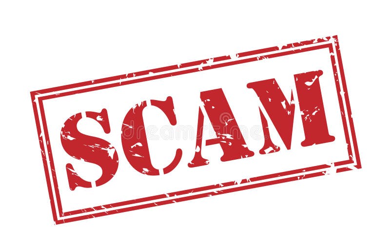 Scam alert stock illustration. Illustration of mark, fraud - 88005793